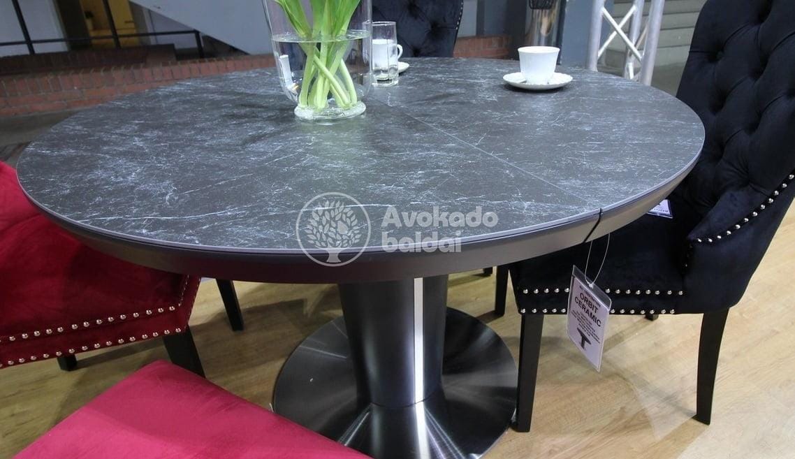 Išskleidžiamas stalas ORBIT CERAMIC - Avokado Baldai